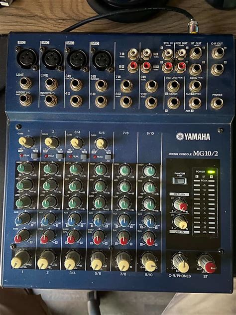 Yamaha Mg102 Mixing Console Reverb