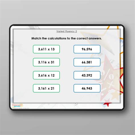 Year 5 Multiply A 4 Digit Number By A 2 Digit Number Modelling Ppt Resource | Classroom Secrets