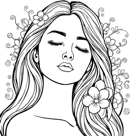 213 Best Woman Coloring Pages Free Printable Pdfs