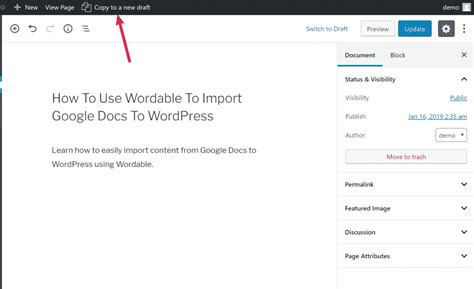 How To Duplicate A Wordpress Page Or Post In Mere Seconds Wordable