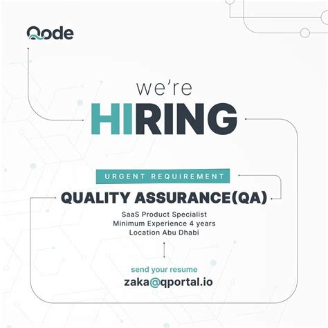 Zaka Jibran On Linkedin Hiring Qa Saas Qualityassurance
