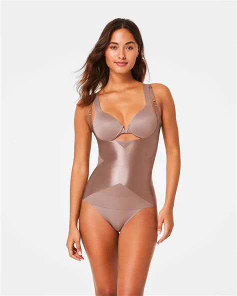 Spanx Satin X Open Bust Cami