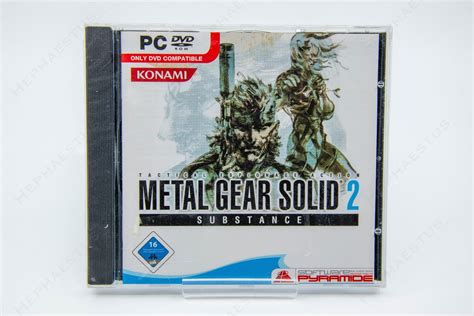 Metal Gear Solid 2 Substance Pc Neuandovp Sealed Neu Und