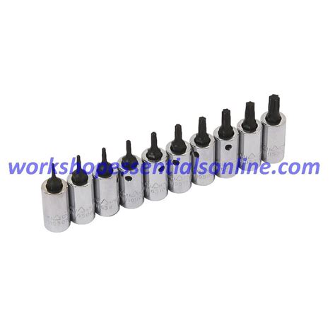 T15 Torx Bit Socket 1 4″ Drive 40mm Long Trident T110515 Workshop Essentials Online