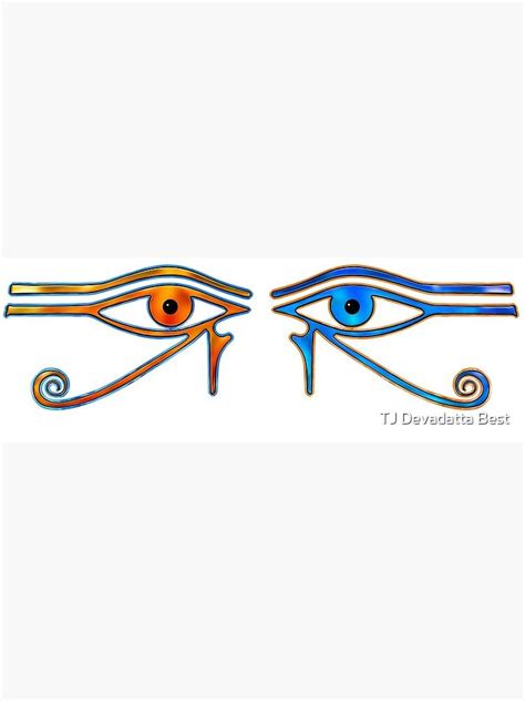 Eyes Of Ra And Horus Eye Of Horus Color Eye Of Horus Simple Eye Of