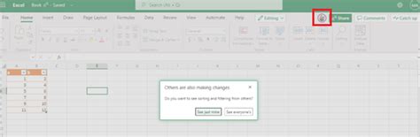 excel online sheet view not prompting see just mine or see everyone