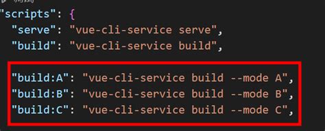 Vue Cli Service Build Mode 区分多个环境 蛙仔 博客园