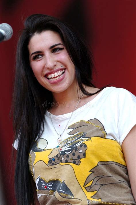 Amy Winehouse During The Concert Editorial Photo Image Of Icon