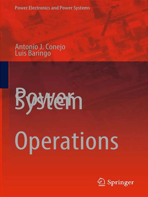 Pdf Power System Operations Compress Pdf Electrical Engineering