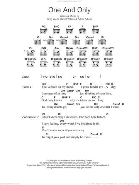 Guitar Chords Adele