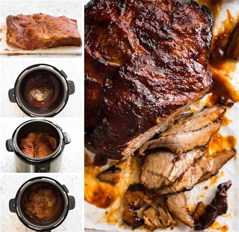Slow Cooker Beef Brisket With Bbq Sauce Recipetin Eats