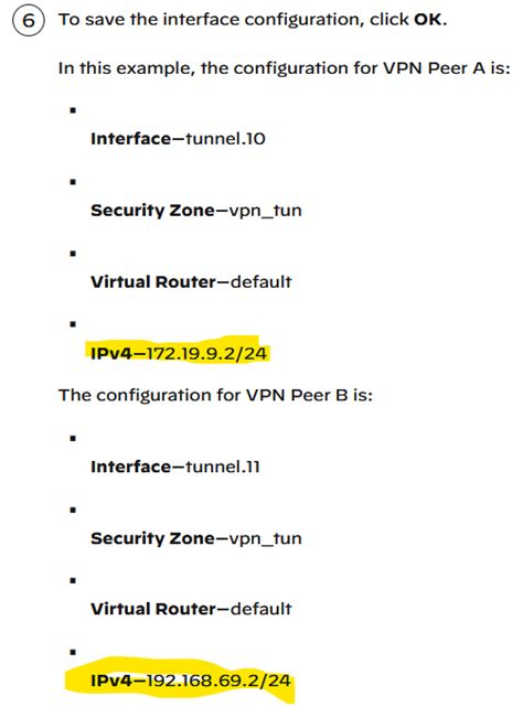 Livecommunity Ipsec Vpn Tunnel Interface With Ip Addresses