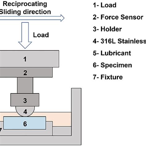 The Schematic Diagram Of The Reciprocating Ball‐on‐disk Sliding Wear Download Scientific