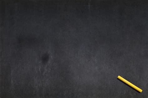 Premium Photo Blackboard With Chalk Stick
