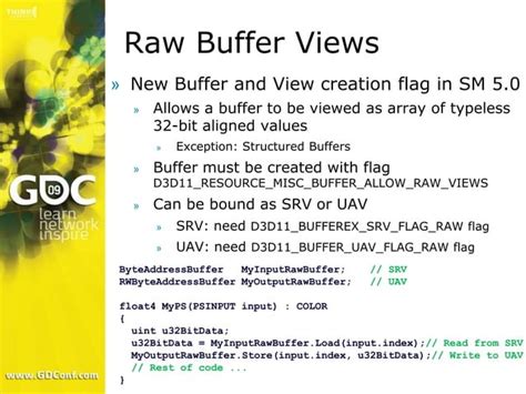 Shader Model 5 0 And Compute Shader Ppt