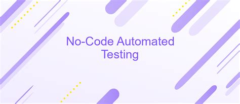 No Code Automated Testing Apix Drive