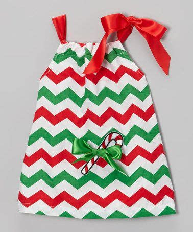 Take A Look At This Red And Green Candy Cane Zigzag Swing Dress Infant