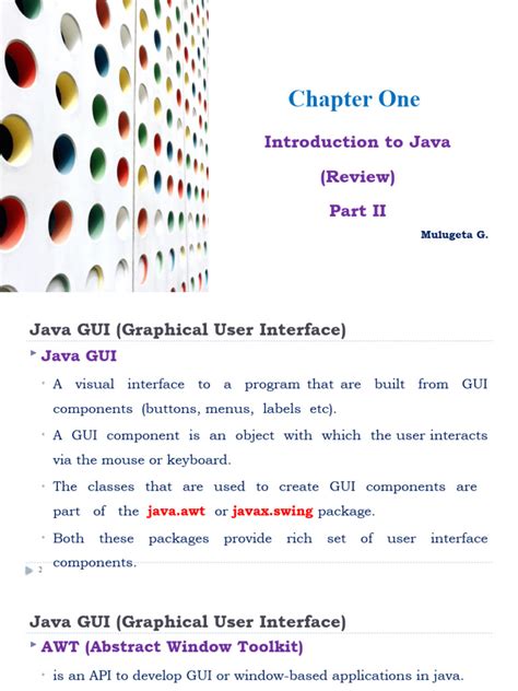chapter 1 advanced programming part ii pdf system software