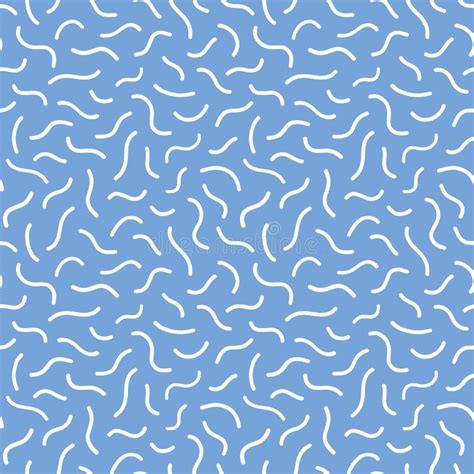 Squiggle Pattern Stock Vector Illustration Of Seamless 7859789