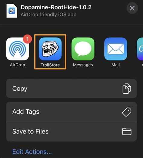 Installing RootHide On The Dopamine Jailbreak