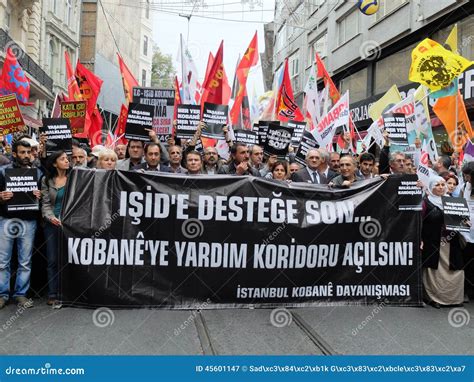 Anti Ä°sil Protest In Turkey Editorial Photography Image Of Kirkuk Kurdish 45601147