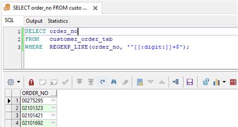 How To Select Only Number Values In Select Statement