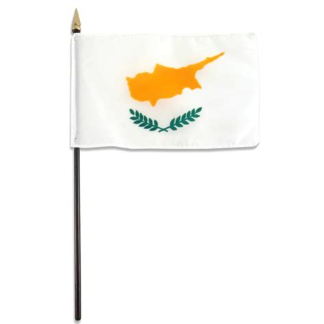 Cyprus 4in X 6in Polyester Flag United States Flag Store