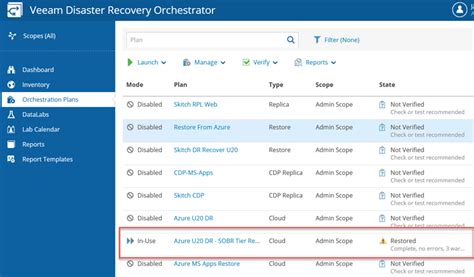 vro cloud dr repository management veeam community resource hub