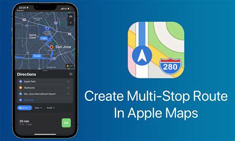 how to create a multi stop route in apple maps ios hacker