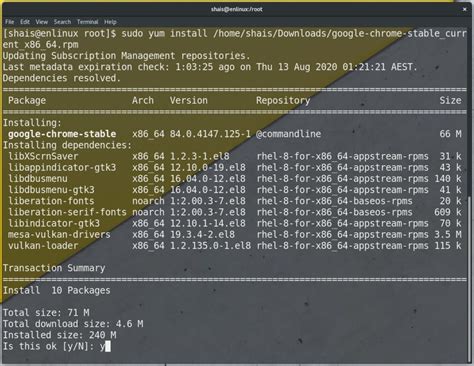 How To Install Google Chrome On RHEL8 X CentOS Enlinux