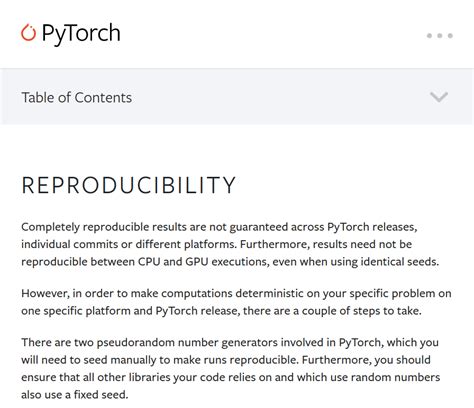 [pytorch] set seed to reproduce model training results clay