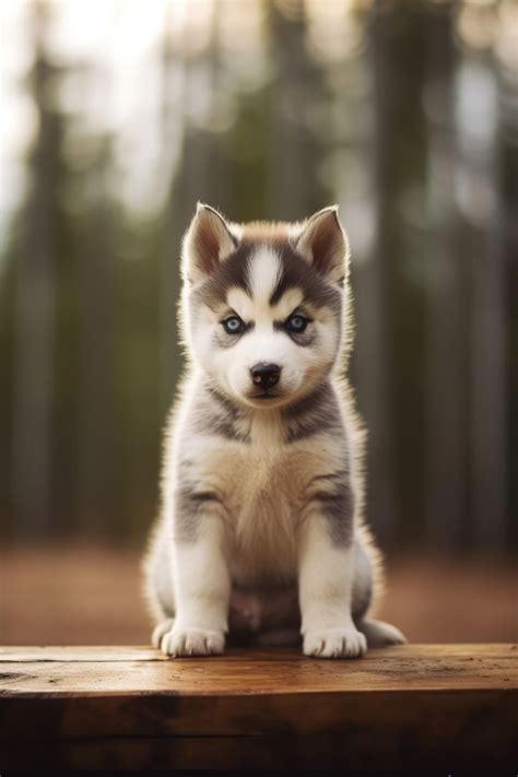 Brown Husky Puppy Wallpaper