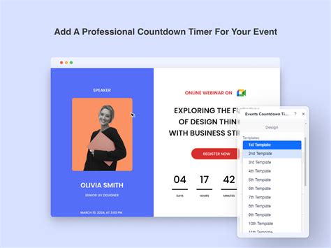 Event Countdown Timer | Wix App Market | Wix.com