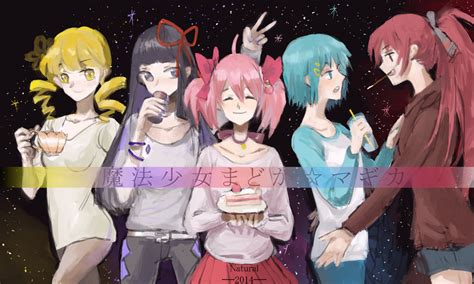 Akemi Homura Kaname Madoka Miki Sayaka Sakura Kyoko And Tomoe Mami
