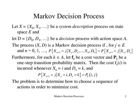 ppt markov decision processes powerpoint presentation free download