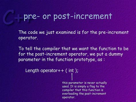 Ppt Operator Overloading Powerpoint Presentation Free Download Id