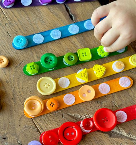 Button Color Sorting