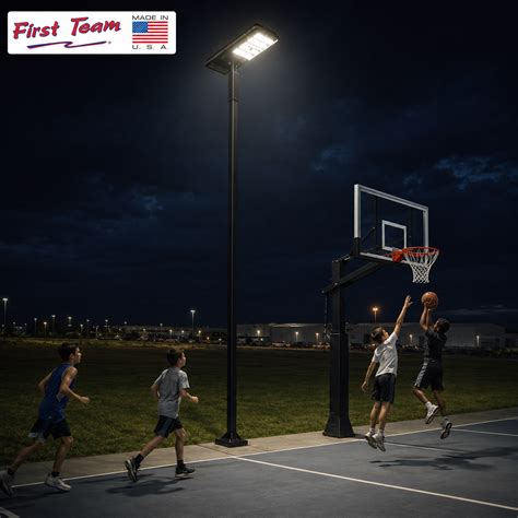Court Vision Solar Light 2695 Recreation Installations Playground