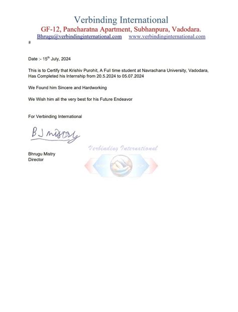 Krishiv Purohit On Linkedin Internship Corporateexperience Internationaltrade Marketing