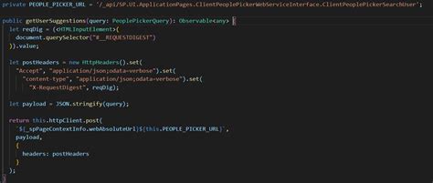 Angular SharePoint People Picker Using Telerik Kendo Angular