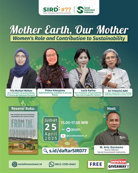 🌱sird Seri Ke 77 Mother Earth Our Mother — Womens Role And