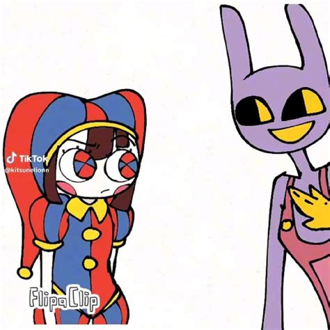 Jax X Pomni 😻😻 En 2024 Dibujos Animados Bonitos Garabatos Lindos Dibujos