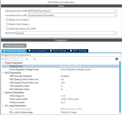 solved cubemx 6 9 1 stm32h743zi clock configuration is