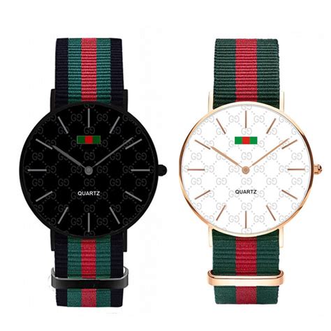 Relógio Simples Com Pulseira Em Lona Unissex Shopee Brasil