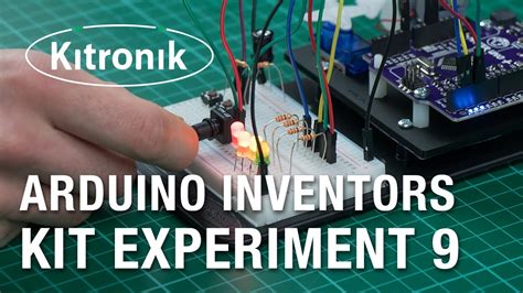 Kitronik Inventors Kit For Arduino Exp 9 Capacitor Charge Circuit Video