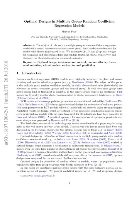 optimal designs in multiple group random coefficient regression models