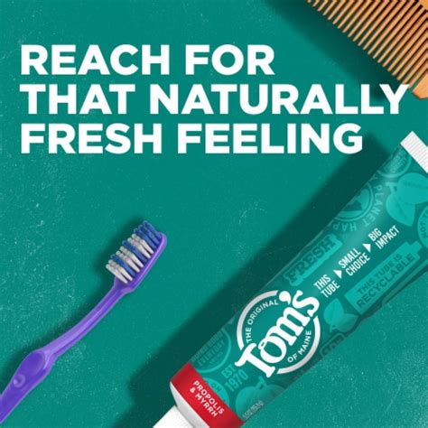 Toms Fluoride Free Propolis And Myrrh Natural Toothpaste 2 Pk Kroger