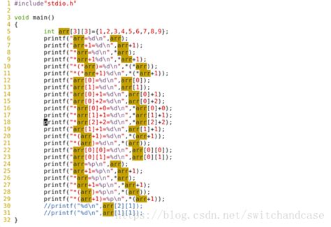 对二维数组指针的理解 Arr Csdn博客