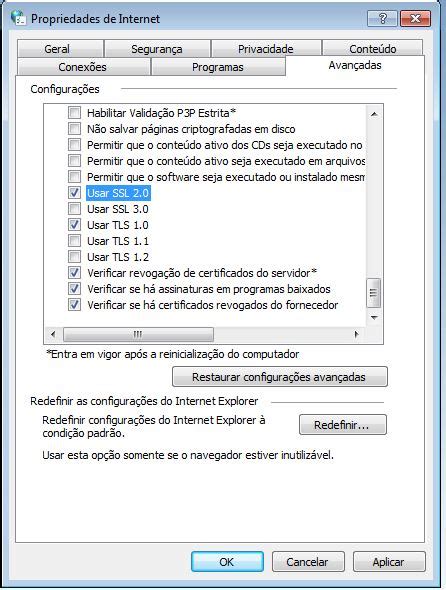 Como Resolver Erro de conexão SSL TLS ao enviar a NF e