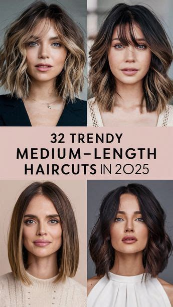 Best 11 32 Trendy Medium Length Haircuts For 2025 Stylish Cuts For All